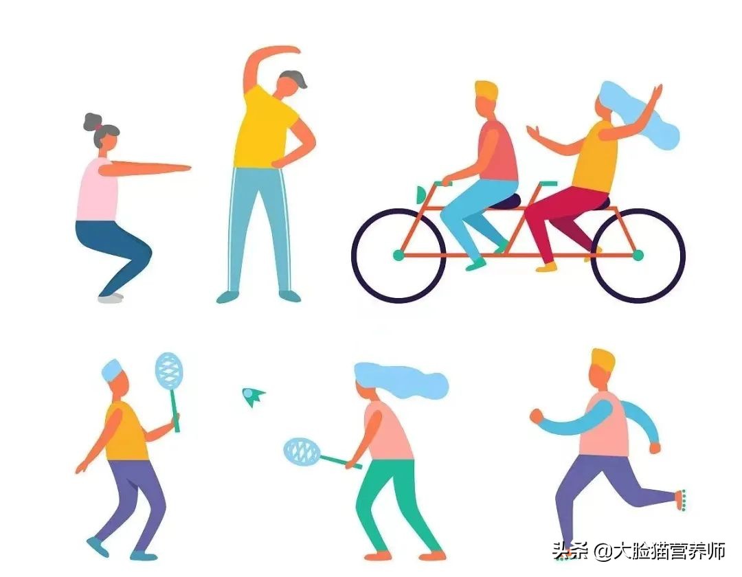 Super practical exercise energy consumption table, how long is the most ...