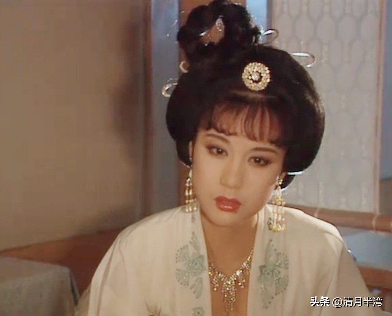 In the old days, 10 Chinese-style classical beauties with round beads ...