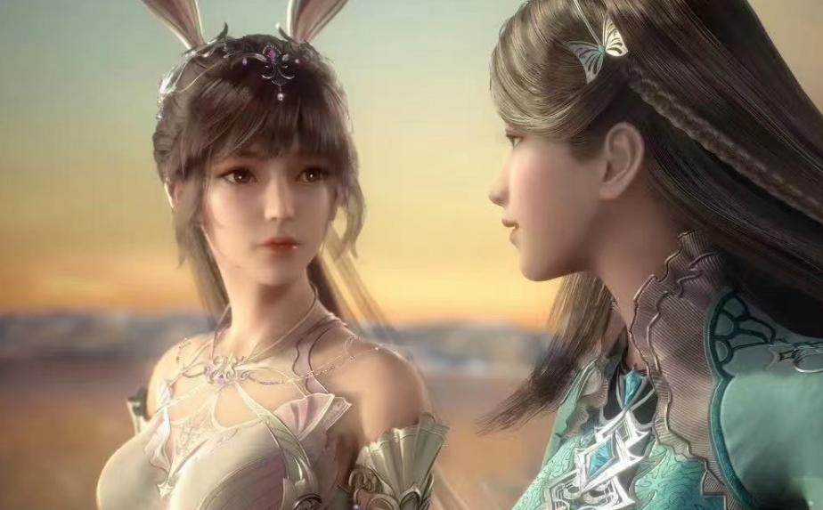 Douluo Continent: Dai Mubai's new look exposed, high-collared blue ...