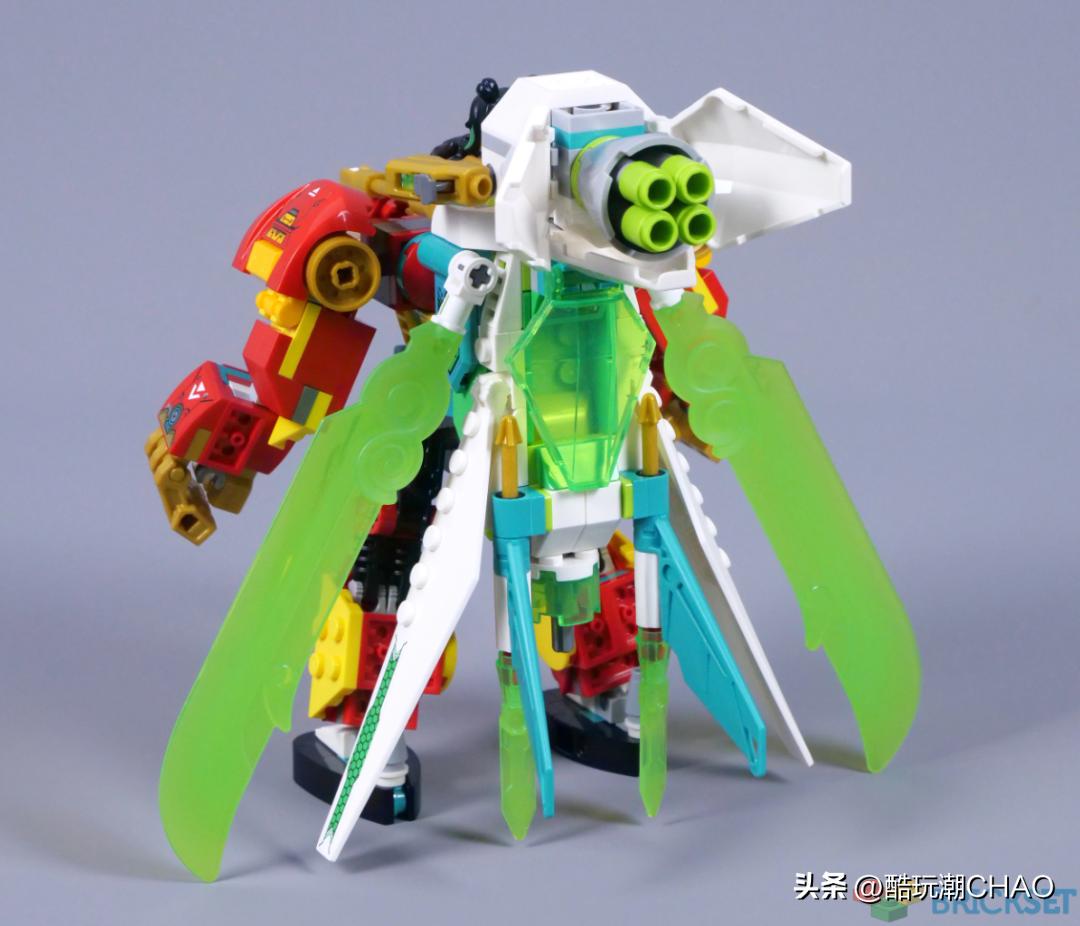 LEGO Monkie Kid Series 80040 Monkie Kid Transformation Mech Suit ...