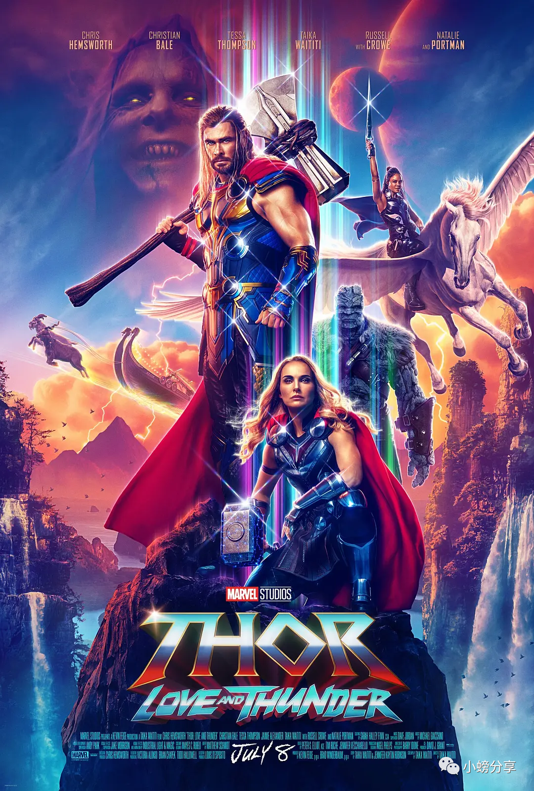 "2022" "Sci-Fi" "Adventure" Thor: Love and Thunder Love and Thunder (HD ...