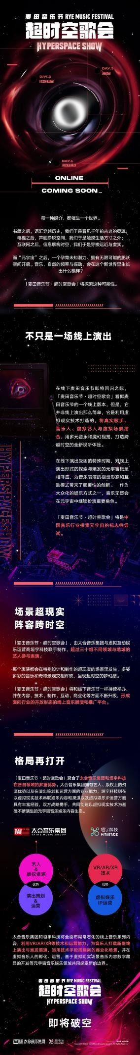 Taihe Music and Yuanyu Technology Co-produce "Super Space Song" to ...