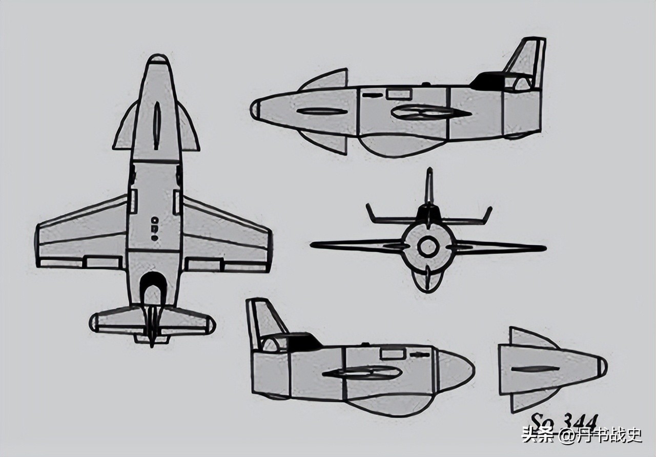 Sombold So 344 parasitic fighter that can launch its "nose" - iNEWS