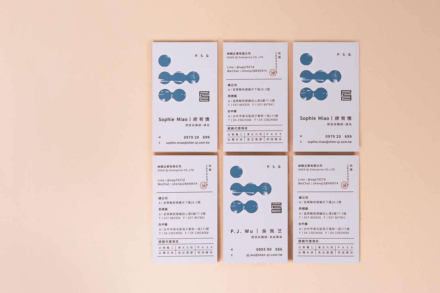 Shenqi Enterprise PSQ brand and album design - iNEWS