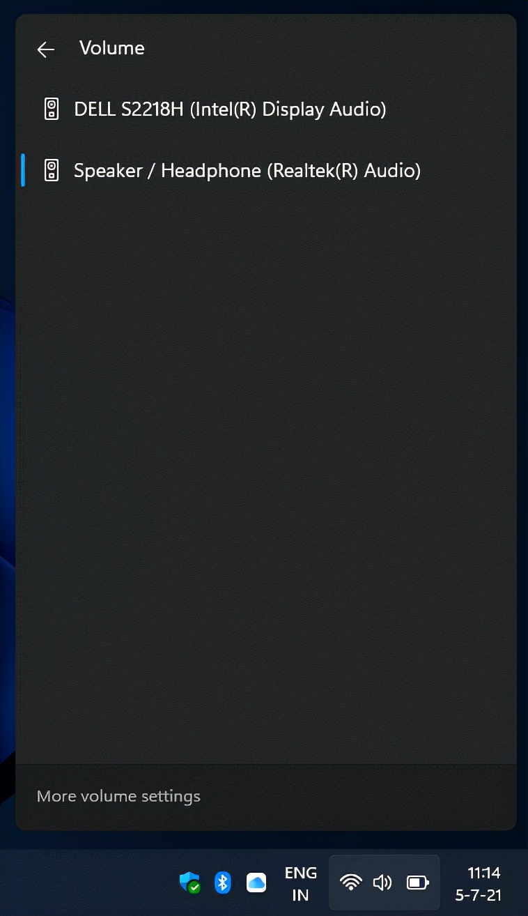 How to change the default audio output on Win11?Default audio output ...