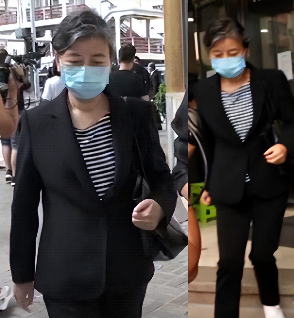 Guo Jingjing's mother and mother-in-law are rarely in the same frame ...