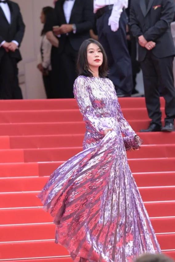 Cannes red carpet Chinese star group photo - iNEWS
