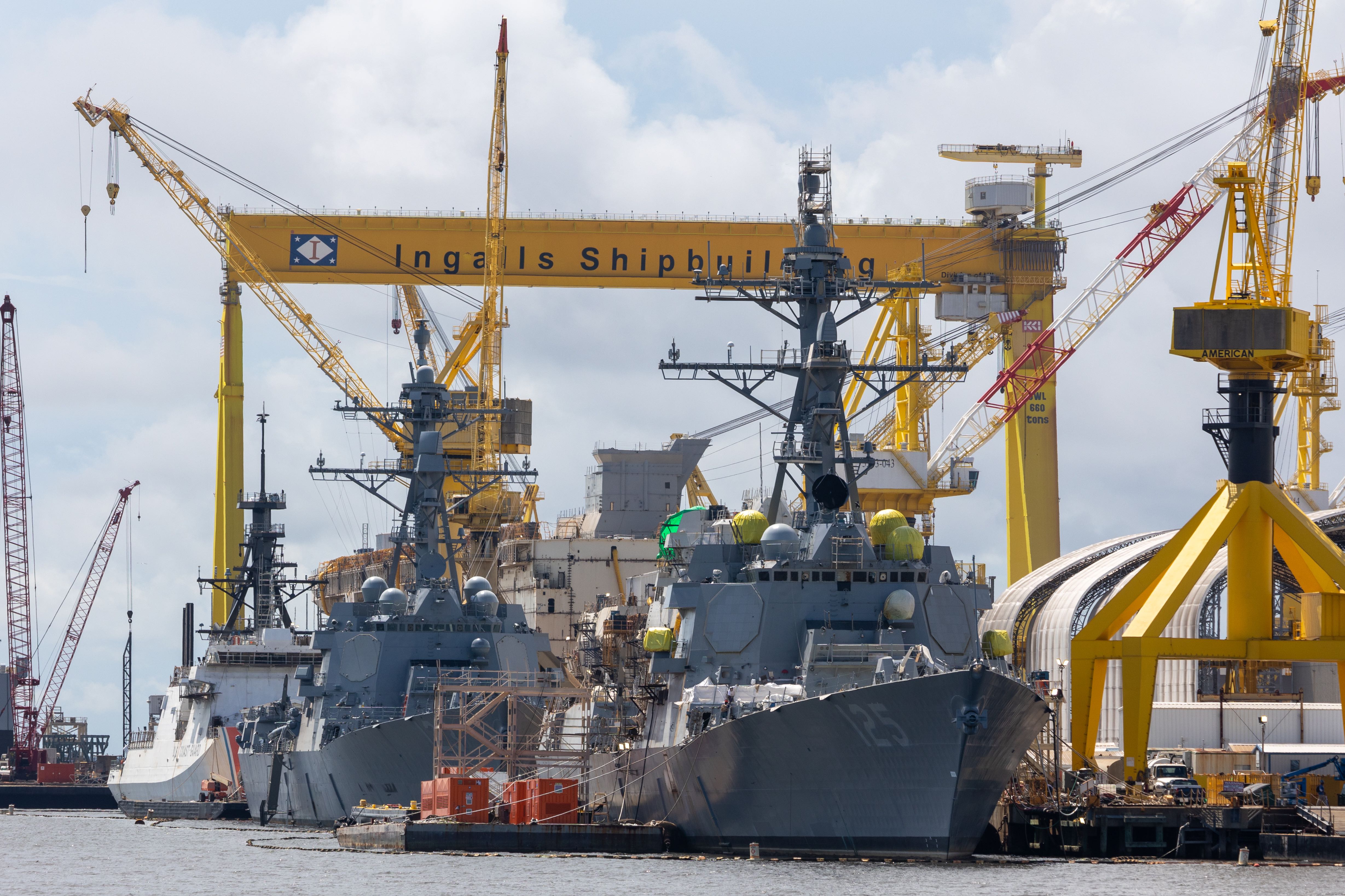 U.S. military general: The United States can't even build 3 hulls a ...