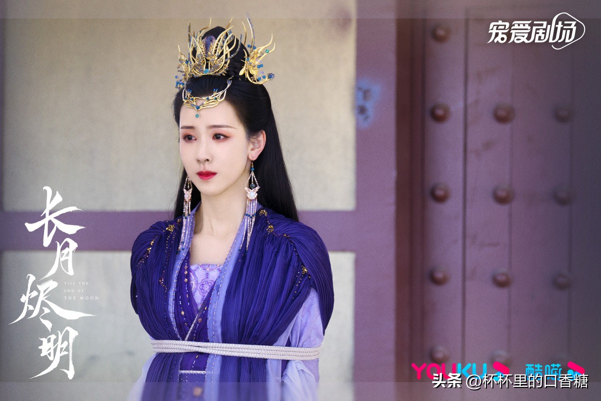Chen Duling in ancient costume! "Jinming" is said to be more beautiful ...