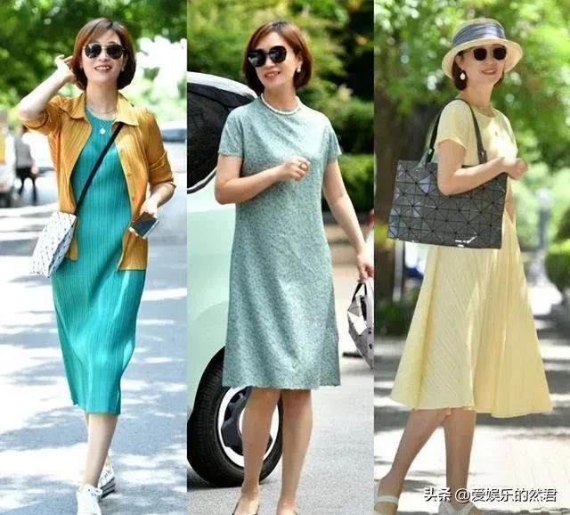 Dressing yourself up like this after the age of 50 is really decent and ...