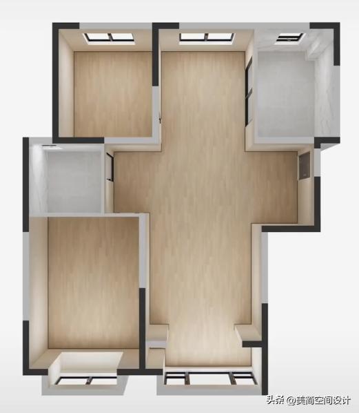 85 square meters two-bedroom, three-bedroom explosion.Have you ever ...