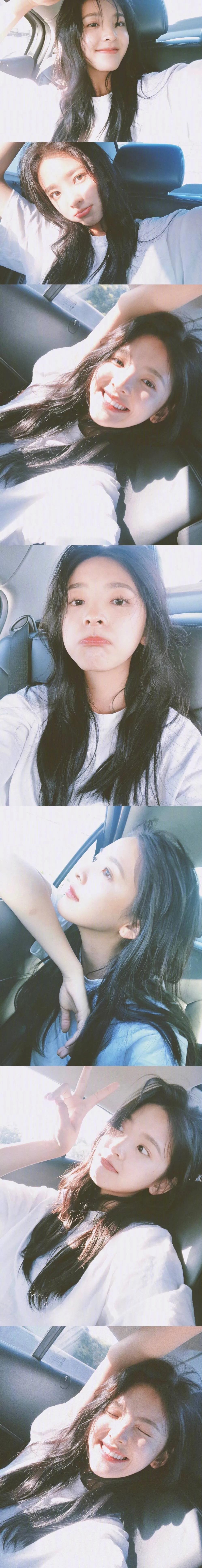 Zhang Ruonan's first love face flower - iNEWS