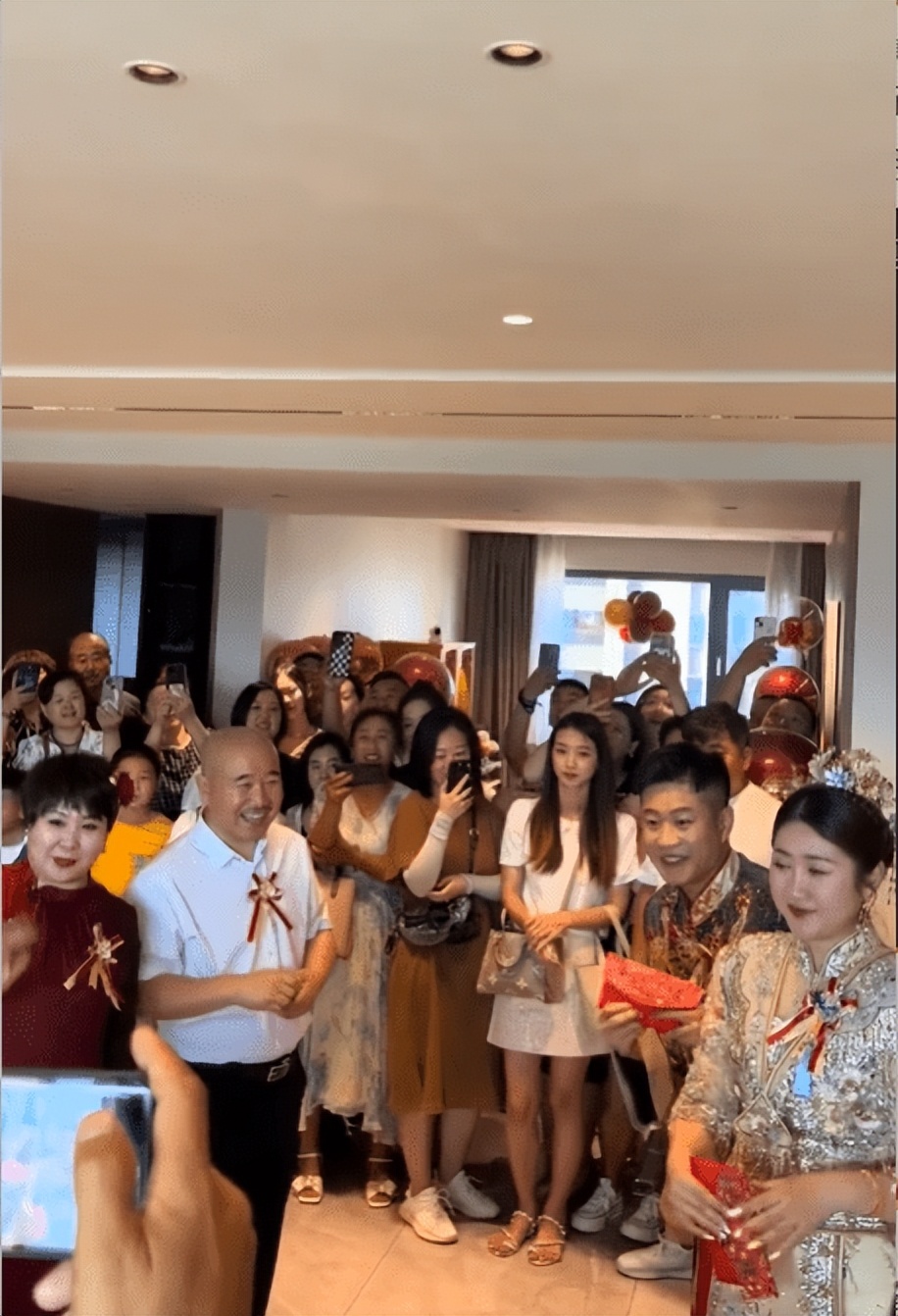 "Liu Neng" son Wang Liang wedding exposure Shen Teng Han Hong Sun ...