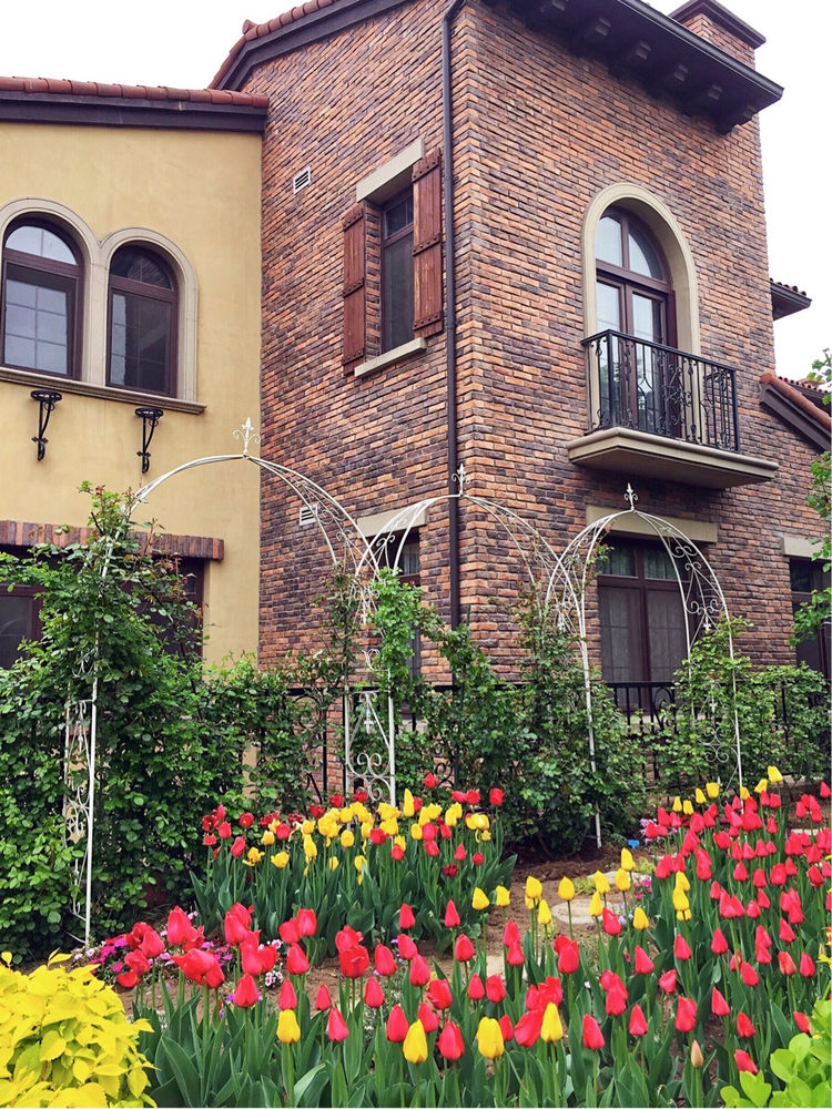 In order to grow flowers, I bought a villa with a courtyard of 200 ...