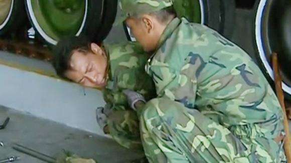 The soldier assault squad leader Shi Jin was discharged from the army ...