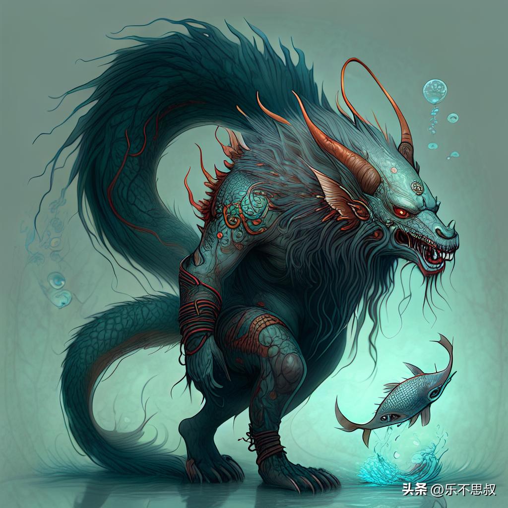 Let's take a look at the story of Chinese monsters in the eyes of AI ...