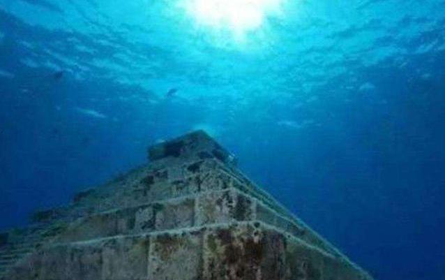 The bottom side is 300 meters long and 200 meters high. The underwater ...