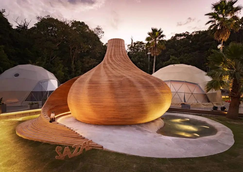 The new work of Kengo Kuma, the master of architecture: like buns, like ...