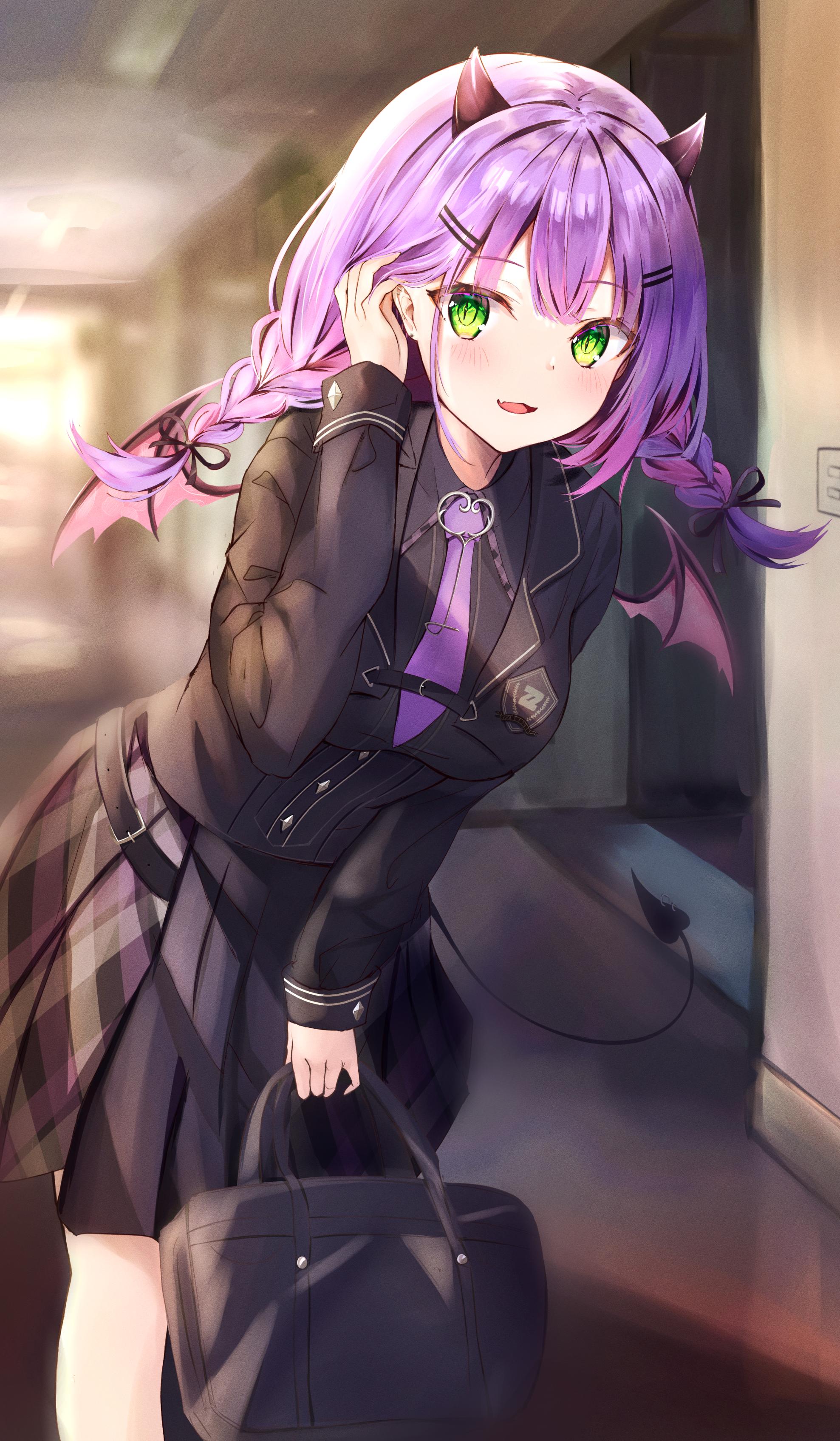 Twisted braided anime girl wallpaper, the cuteness revealed in the ...