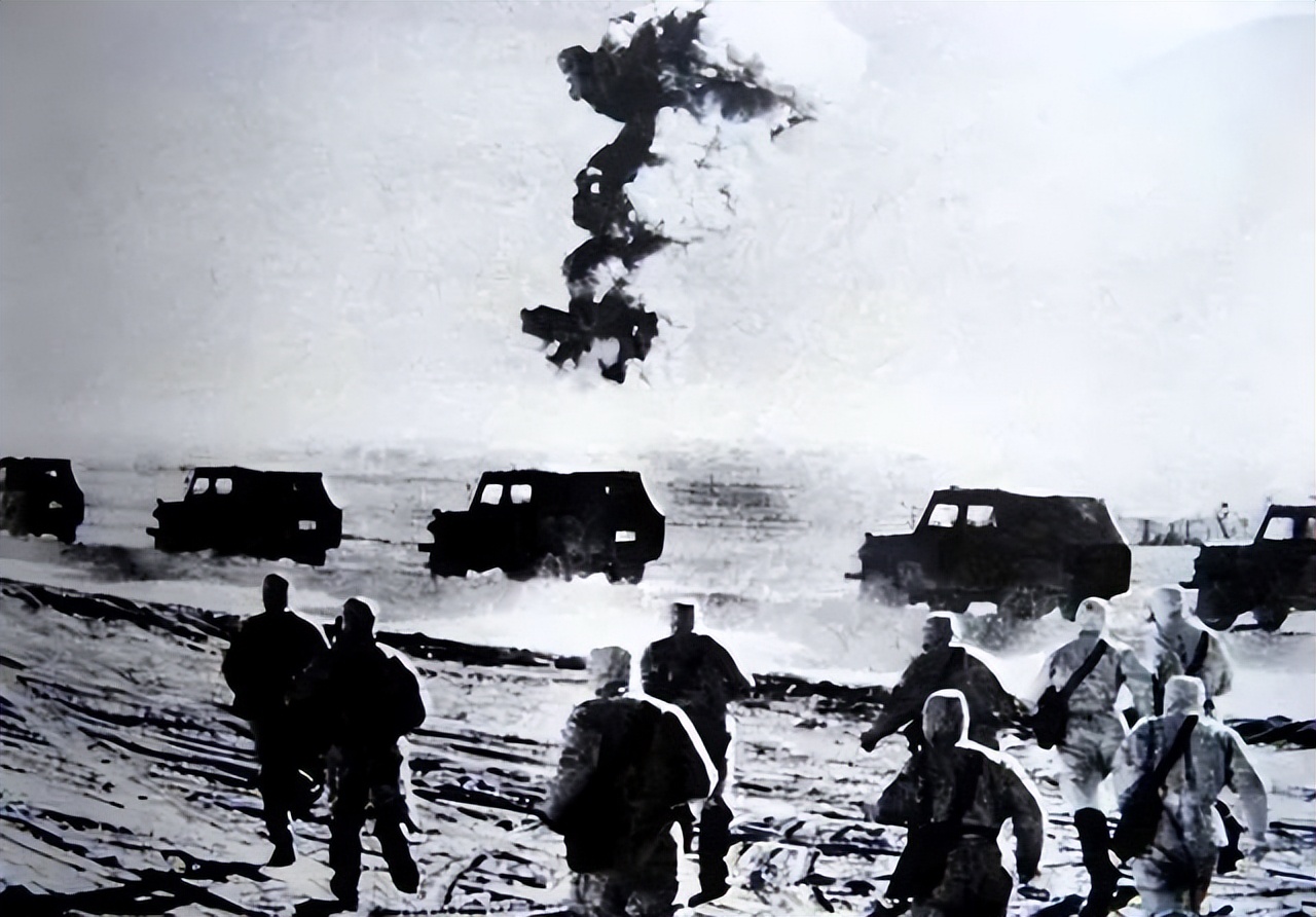 When the first atomic bomb exploded, he flew through the mushroom cloud ...