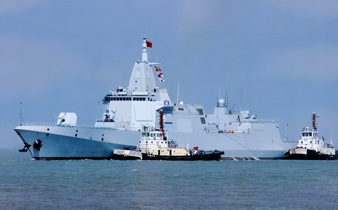 The strong are like forests, and the Chinese Type 055 large-scale drive ...