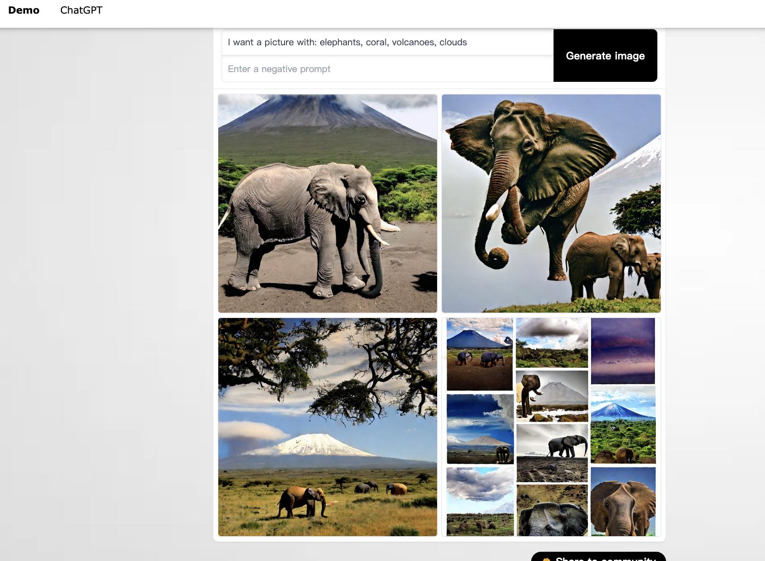 Comparing the effect of Bing and Stable Diffusion Vincent graph - iNEWS