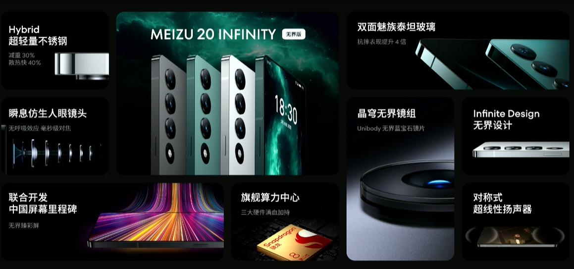 From 2999! List of Meizu 20 series configuration information, Flyme10 welcomes innovation at the ...