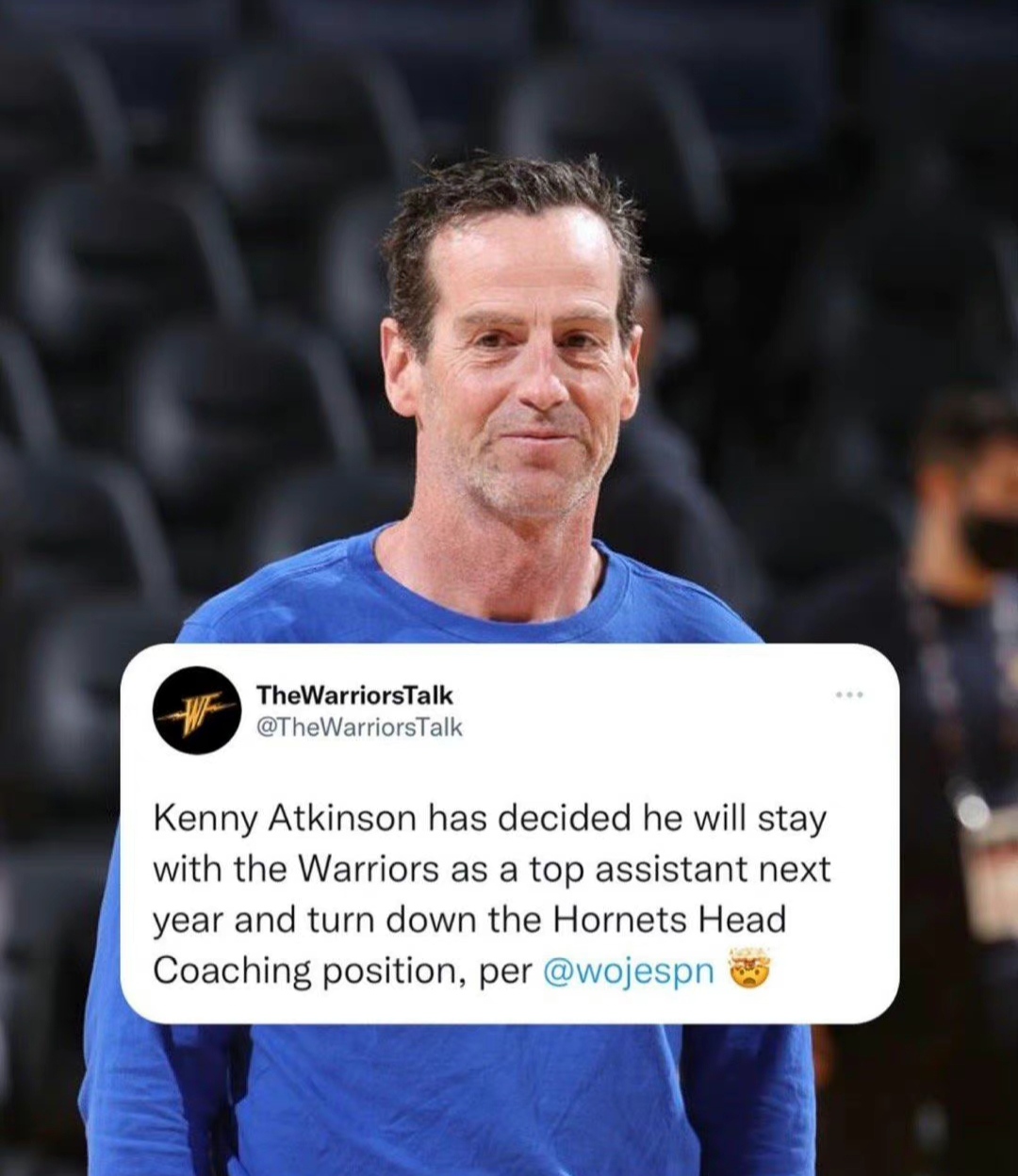 Atkinson releases Jordan pigeons, returns to Warriors as chief ...