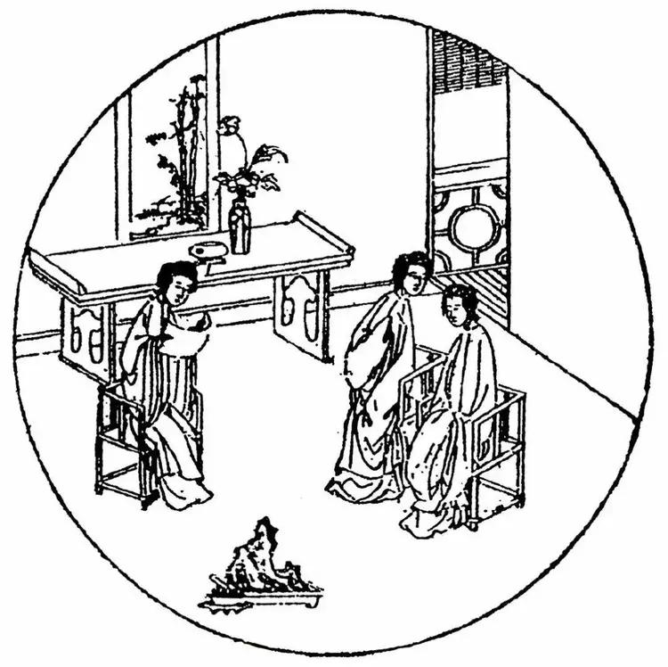 Head-turning desk, an indispensable classic element of Chinese-style ...