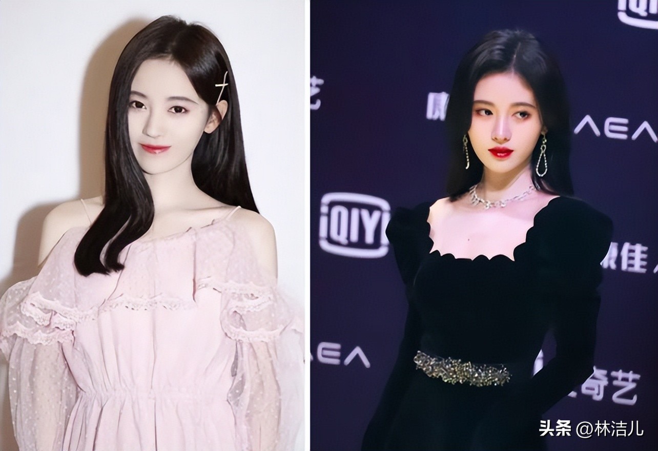 Ju Jingyi's atmospheric makeup has been upgraded in early autumn. It is ...