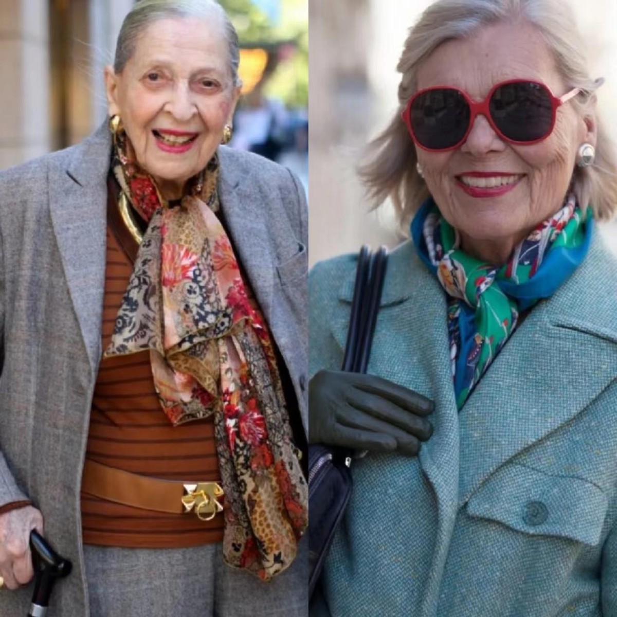 This group of elderly people with an average age of over 70 years old ...