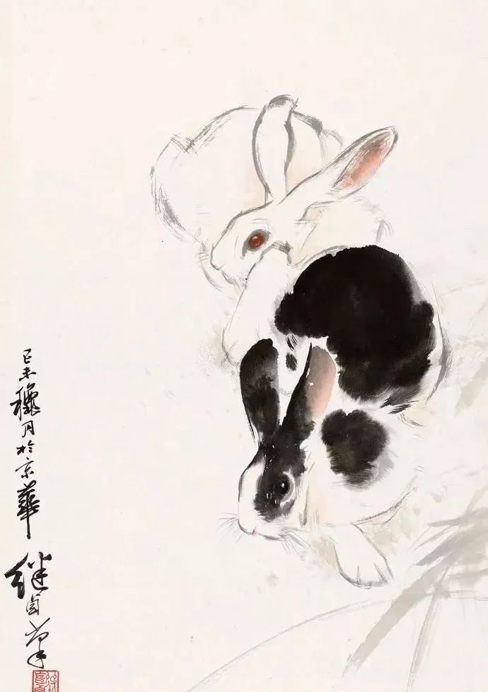 Liu Jiyou's Rabbit Painting is dashing and expressive - iNEWS