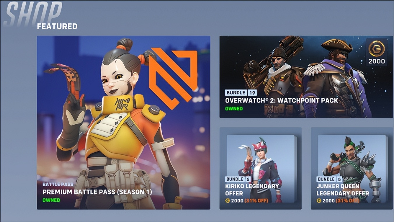 Change is good!Players receive OW2 store and microtransaction ...