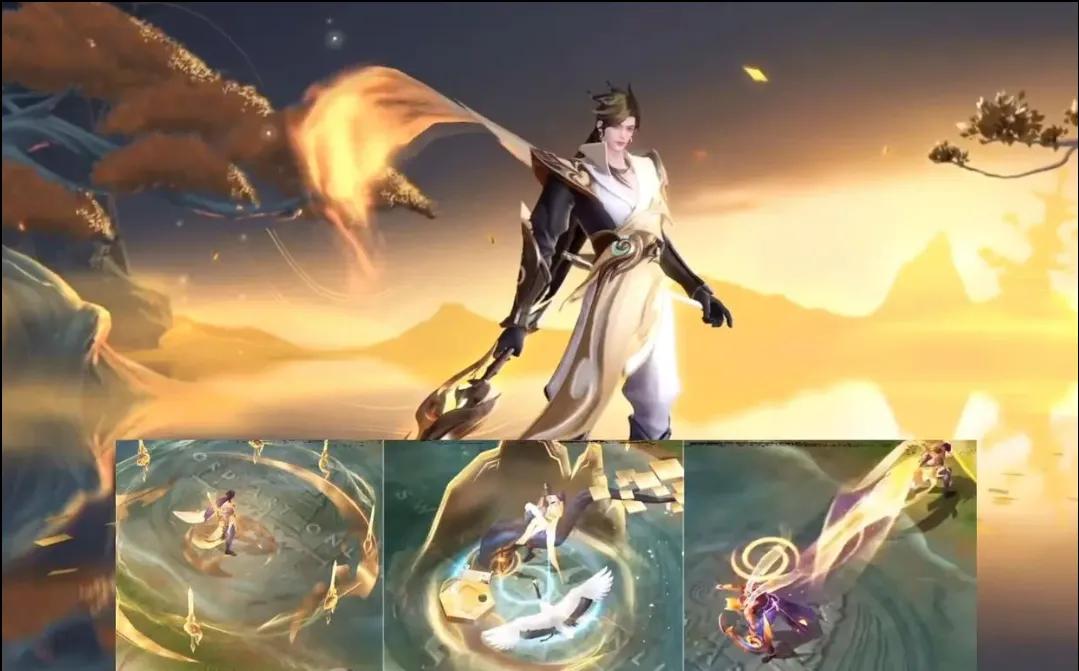 Li Bai's new skin of Xianjian can not be bought. Who can refuse Xiao ...