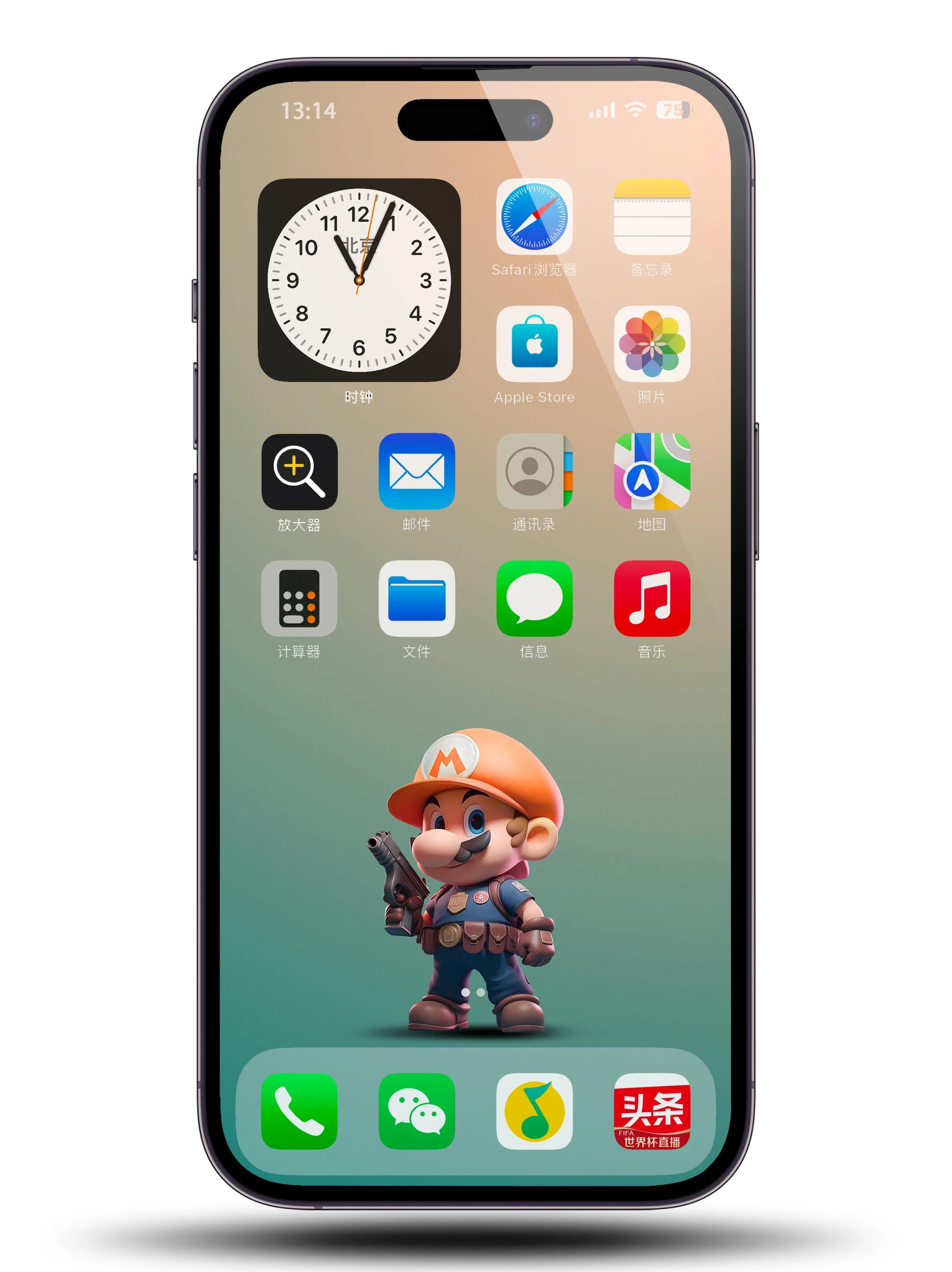 Mario police officer ultra clear full screen set wallpaper share - iMedia