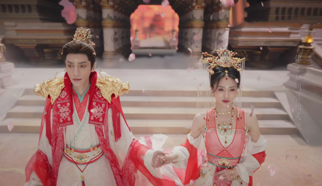 Till The End Of The Moon: Both are big weddings, but the gap between Tantai Jin and Ming Ye is ...