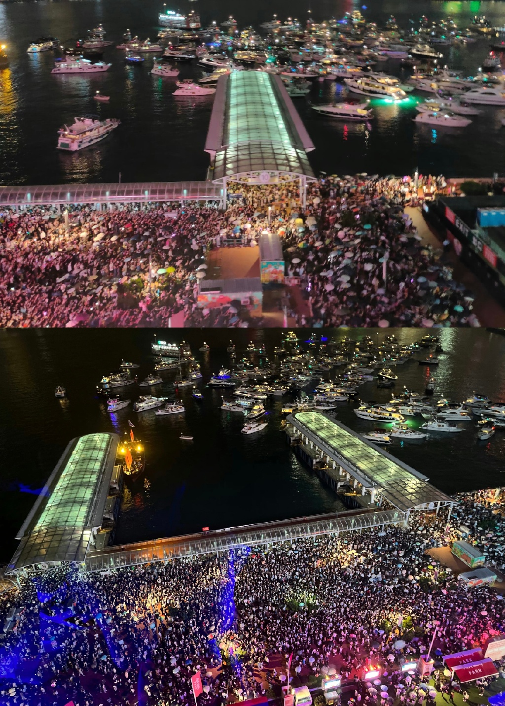 Jay Chou's concert was unprecedentedly grand, and the yacht docked into ...
