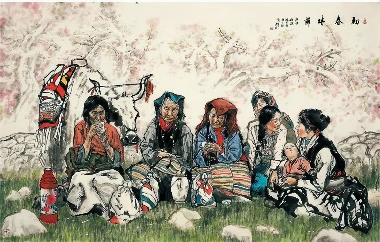 Every stroke is not deliberate, Liu Guohui's ink and wash figure ...