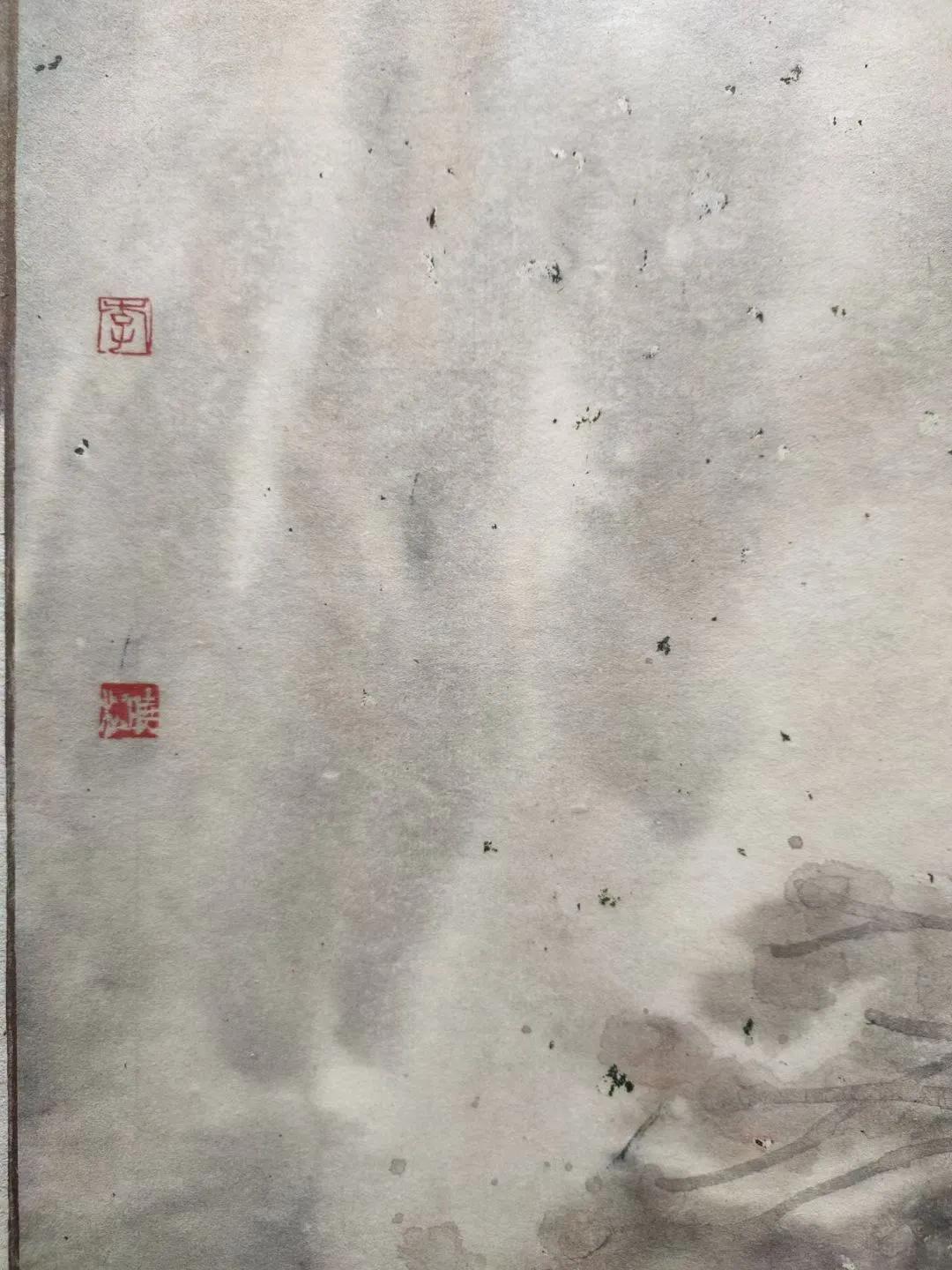 A hand-painted work by Mr. Li Xiaosong, a postgraduate tutor at the Chinese Academy of Arts - iNEWS