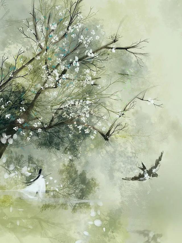 Ouyang Xiu's poem, written with a touch of sadness, rests on the dream ...