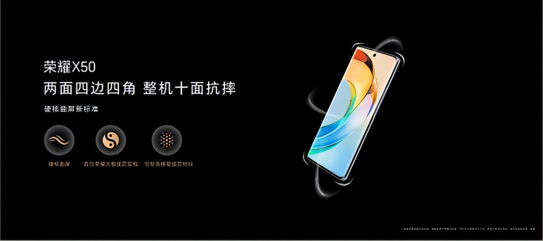 Ten-sided anti-drop, 5800mAh ultra-durable large battery, 100-megapixel main camera Honor X50 ...