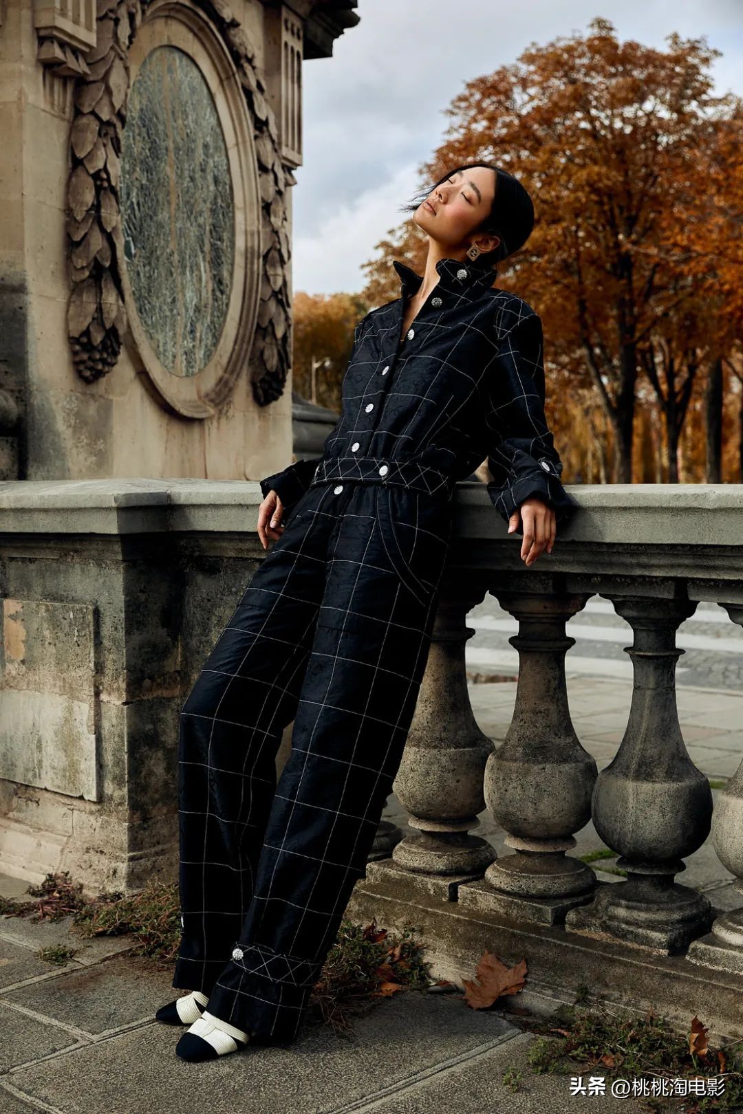 "Genius Gunner" actress Aokbab's "ELLE" cover blockbuster, with a cool ...