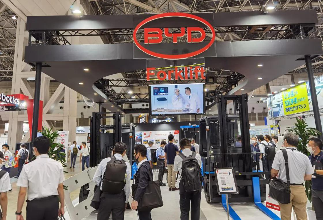 BYD electric forklifts accelerate the process of high efficiency and ...