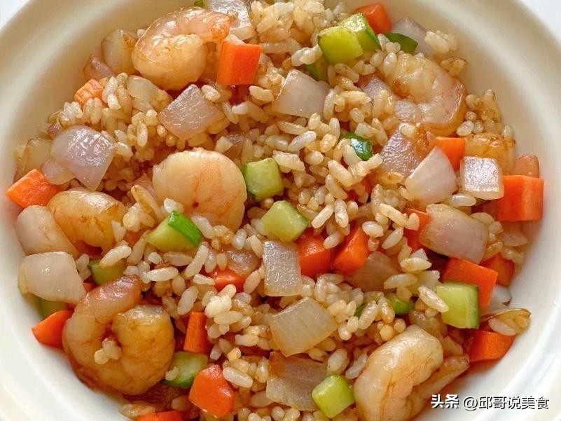 What is the best way to eat rice?Made into six-course lazy fried rice ...