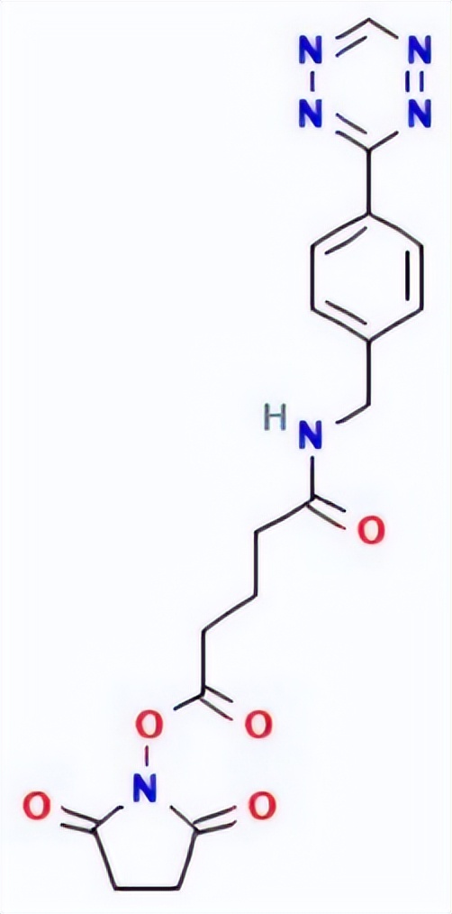 CAS: 1244040-64-9, brief description of Tetrazine-Ph-NHCO-C3-NHS ester ...