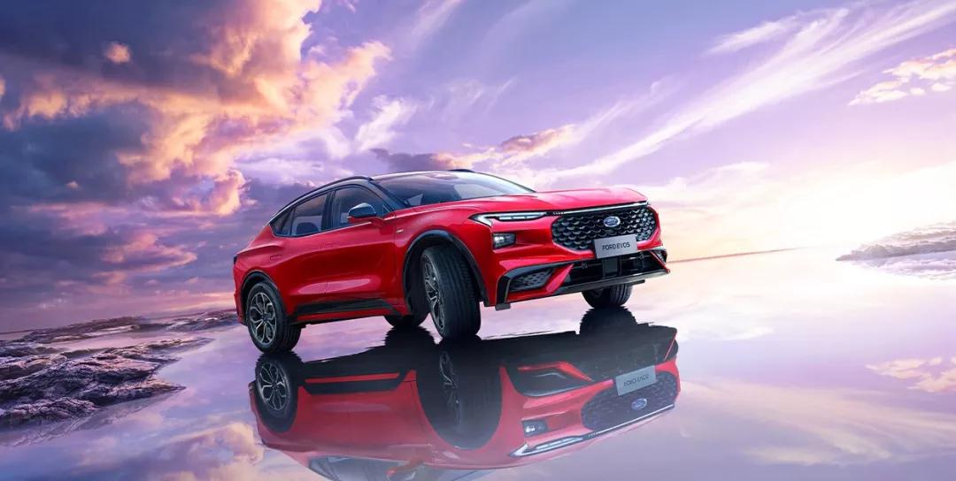 Ford EVOS, which is most like an electric car among fuel vehicles, is ...