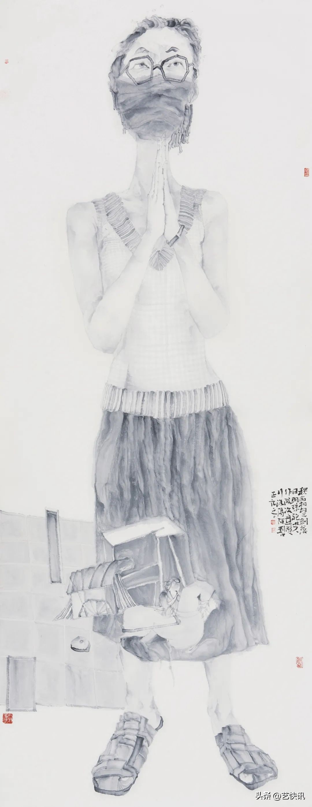 Liu Bai·Ink and Wash Figures - Work Appreciation - iMedia