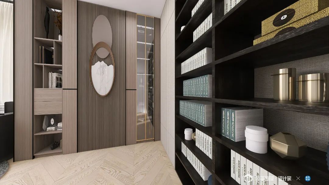 89 square meters of modern style, showing the quiet time in the ...