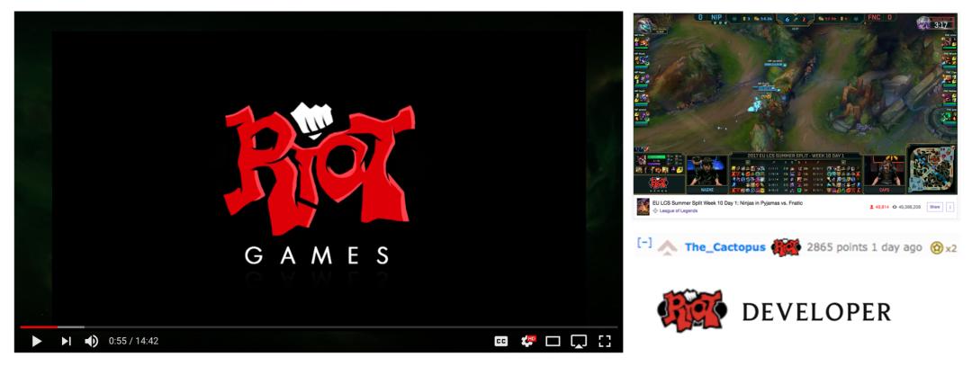Riot Games under "League of Legends" launched a new Logo, the font has ...