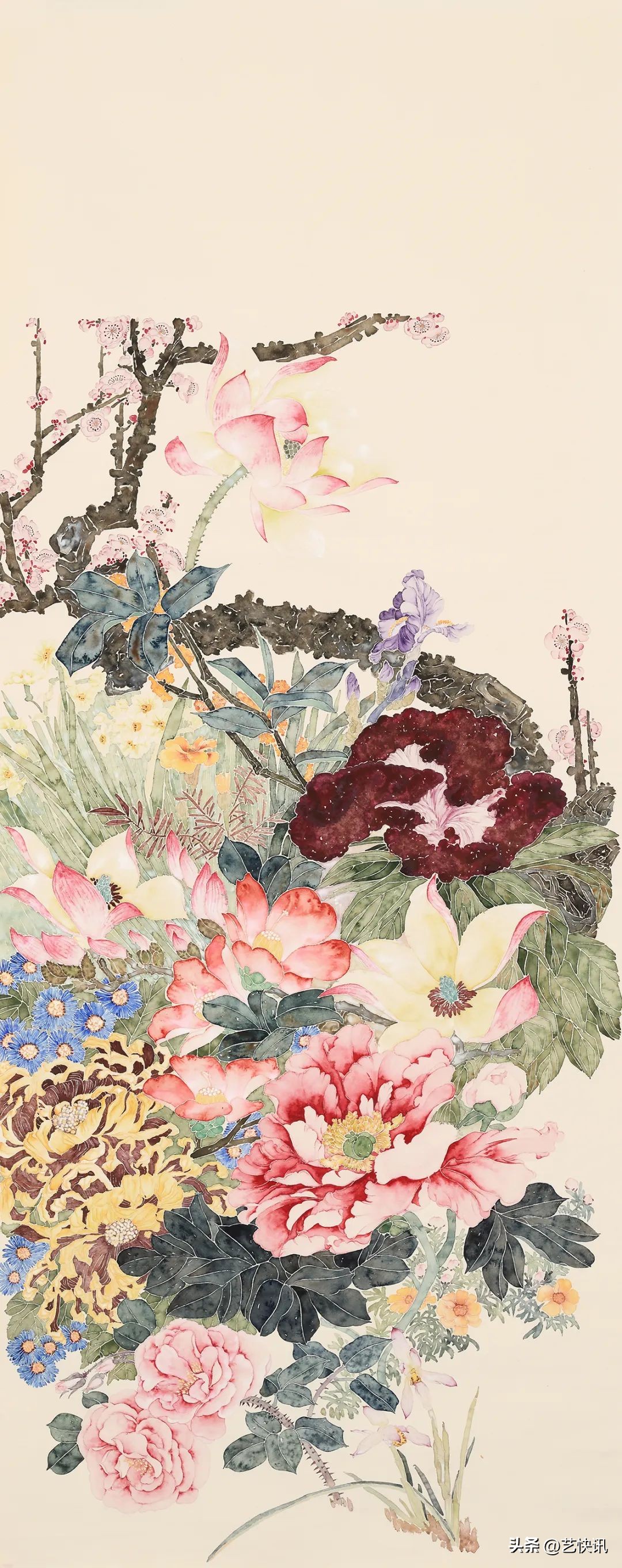 Gai Yonglong - Boneless Flower and Bird Painting - iMedia
